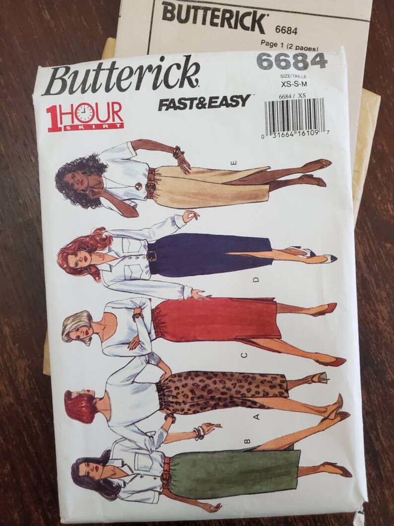 UNCUT: Butterick Patterns Butterick 4629, Butterick 4713, Butterick ...