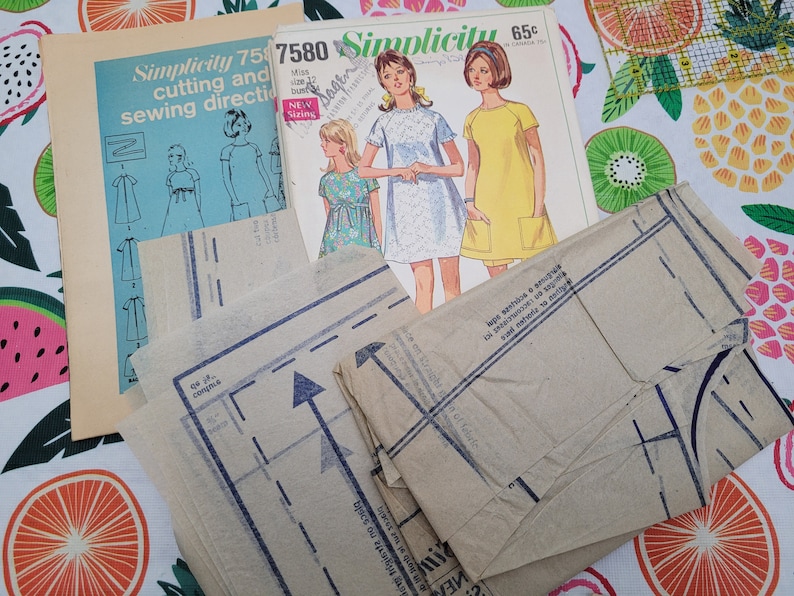 CUT: Simplicity 7252 Pattern, Simplicity 7580 Pattern, Simplicity 7634 ...