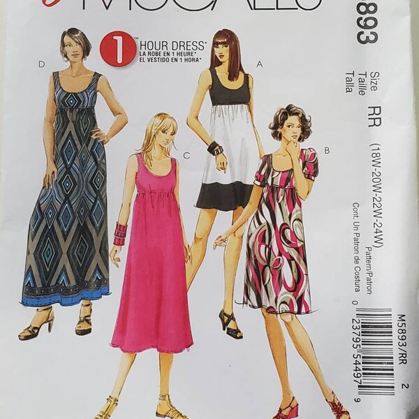 Empire Waist Dress Patterns - Etsy