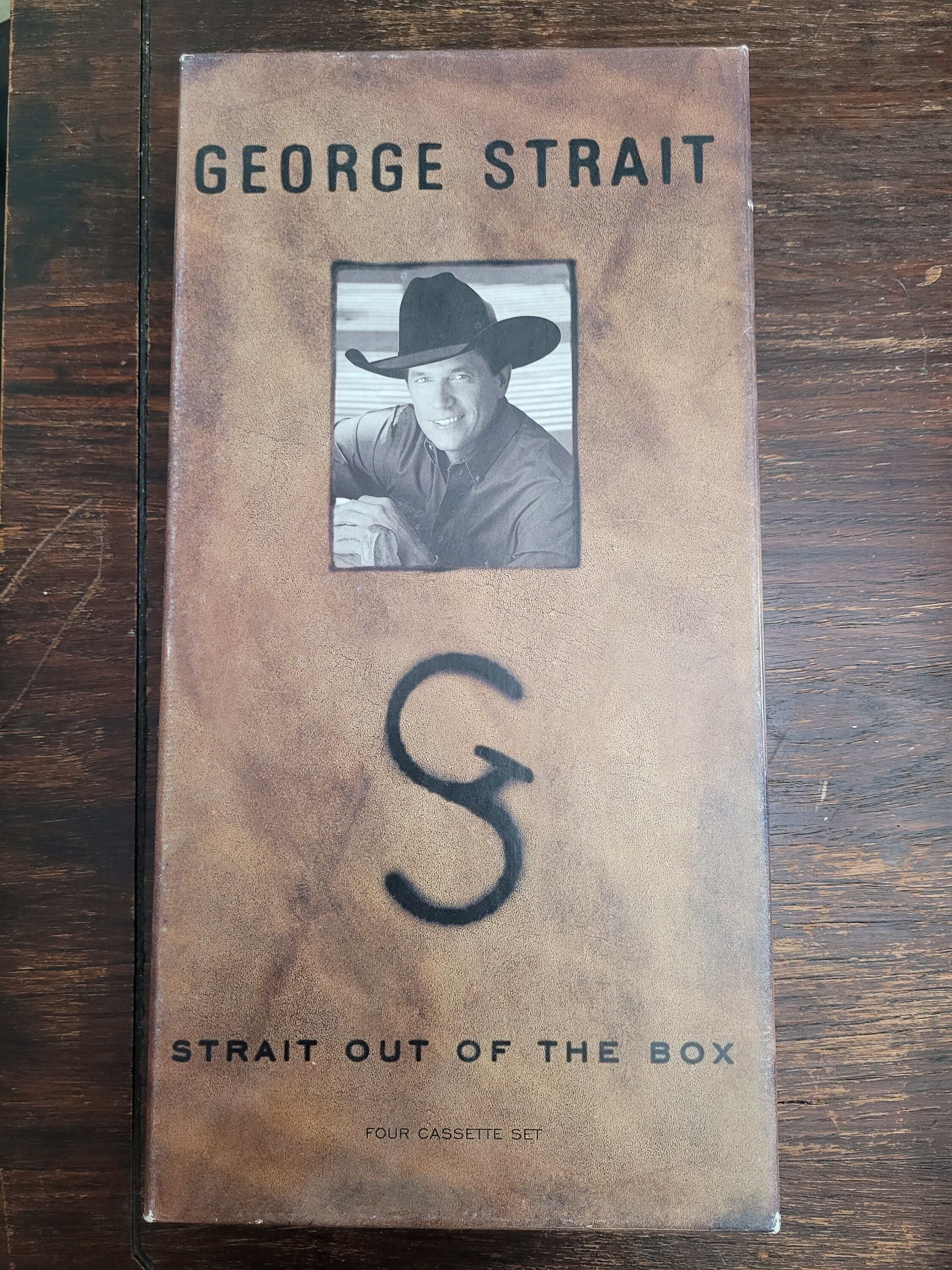George Strait Cassette Set Strait Out of the Box, 4 Cassette Tapes, 72 ...