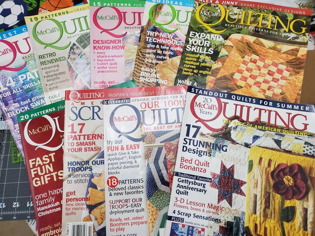 Mccall's Quilting Magazines, Gettysburg Anniversary Quilt, Deployment ...