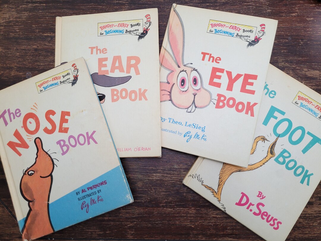 The Ear Book by Al Perkins, the Eye Book by Theo. Lesieg, the Foot Book ...