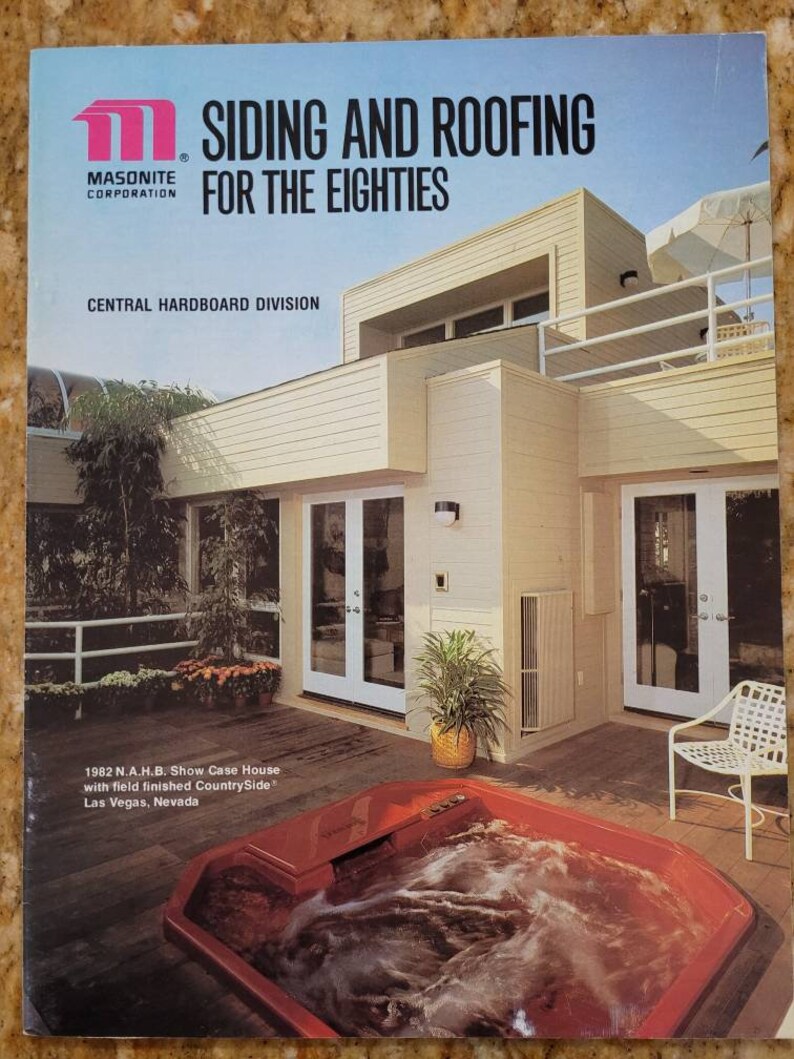 1980s Home & Construction Magazines Pamphlets and Booklets, Masonite ...