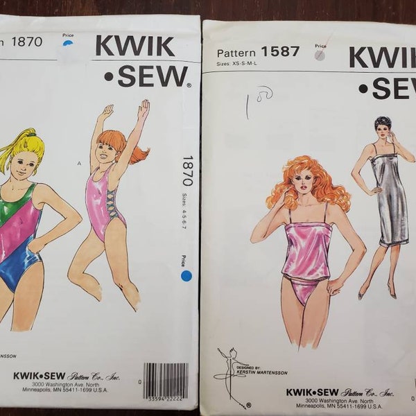 Kwik Sew Swimsuit Pattern - Etsy