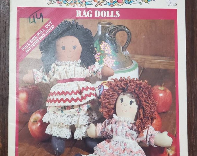 Simplicity 3640 | Rag Dolls Sewing Pattern, Rag Doll Clothes Pattern, 9 ...