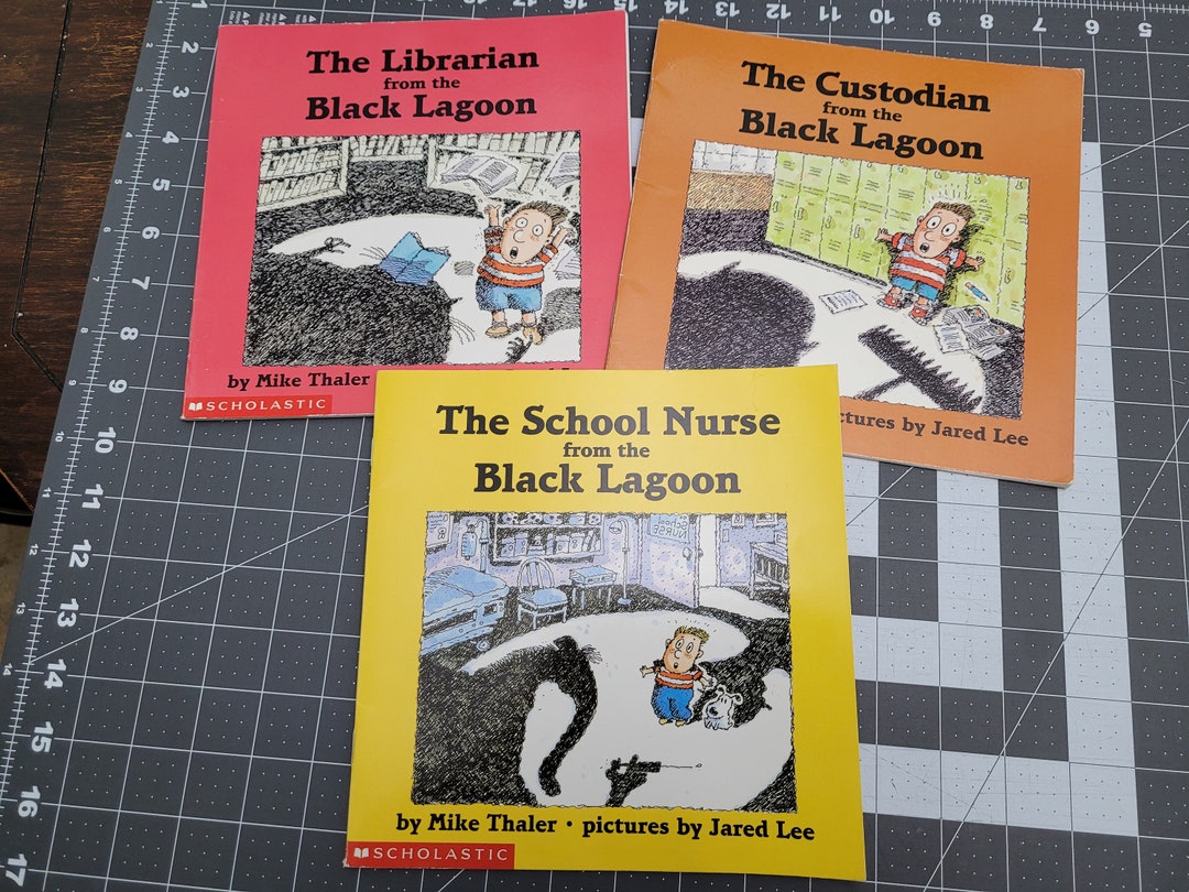 Mike Thaler Books: the Custodian From the Black Lagoon, the Librarian ...
