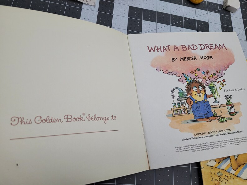 Mercer Mayer Books: What A Bad Dream Book, Just Grandma and Me Book ...