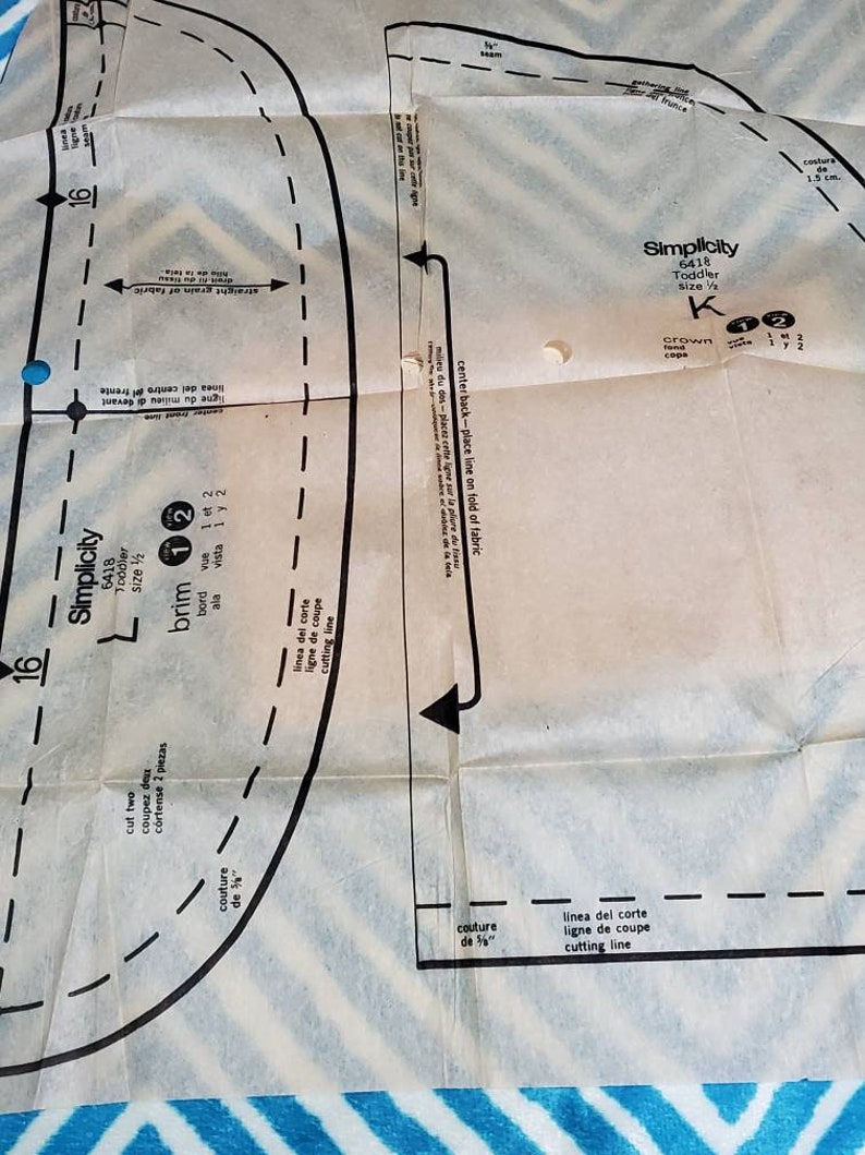 PARTIALLY CUT: Simplicity 6418 Pattern, Toddler/infants' Playsuit, Bell ...