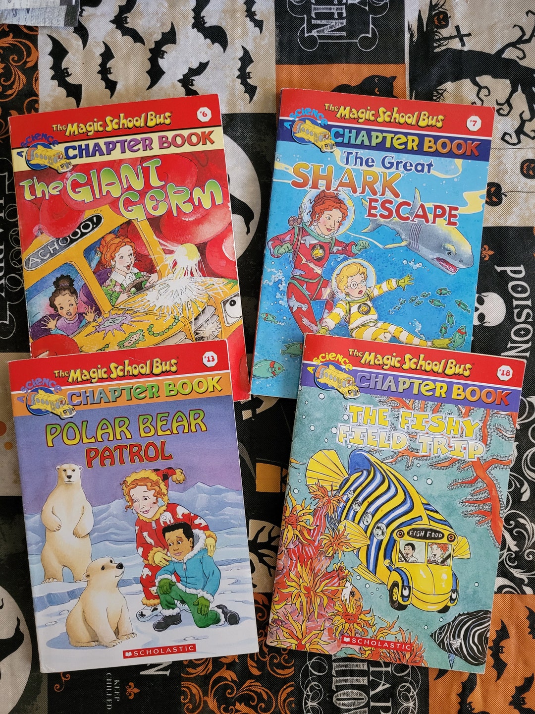 The Magic School Bus Books: Fishy Field Trip, Polar Bear Patrol, Great ...