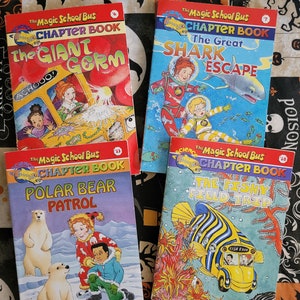 The Magic School Bus Books: Fishy Field Trip, Polar Bear Patrol, Great ...