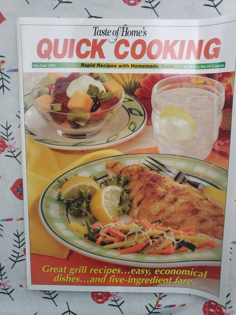 Taste of Home's Quick Cooking Magazine, Rapid Recipes With Homemade ...