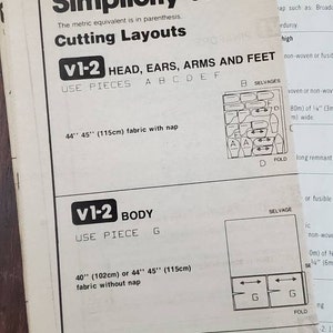 UNCUT: Simplicity 6312 Pattern, Simplicity Crafts Pattern for Easter ...