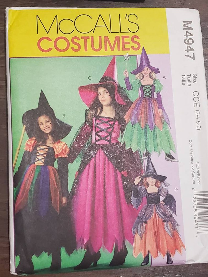 UNCUT: Mccall's Costumes Sewing Patterns Mccall's - Etsy