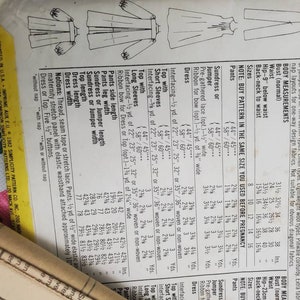 UNCUT: Simplicity 5665 Sewing Pattern, Simplicity 9359 Pattern ...