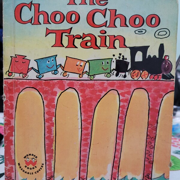 Train Book - Etsy