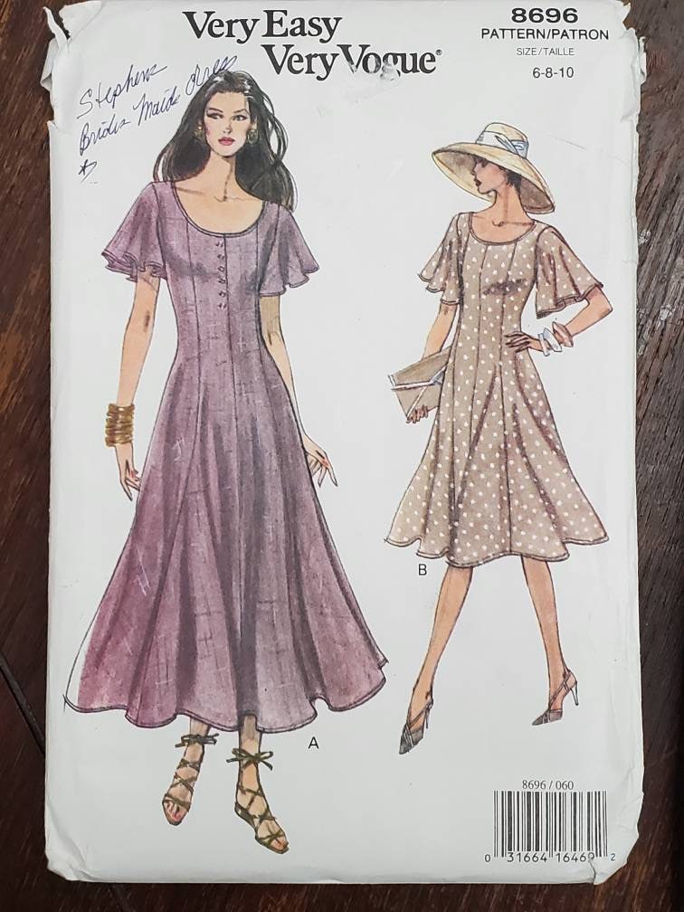 UNCUT: 90's Vogue Patterns, Vogue 7115, Vogue 7961, Vogue 8696, Vogue ...