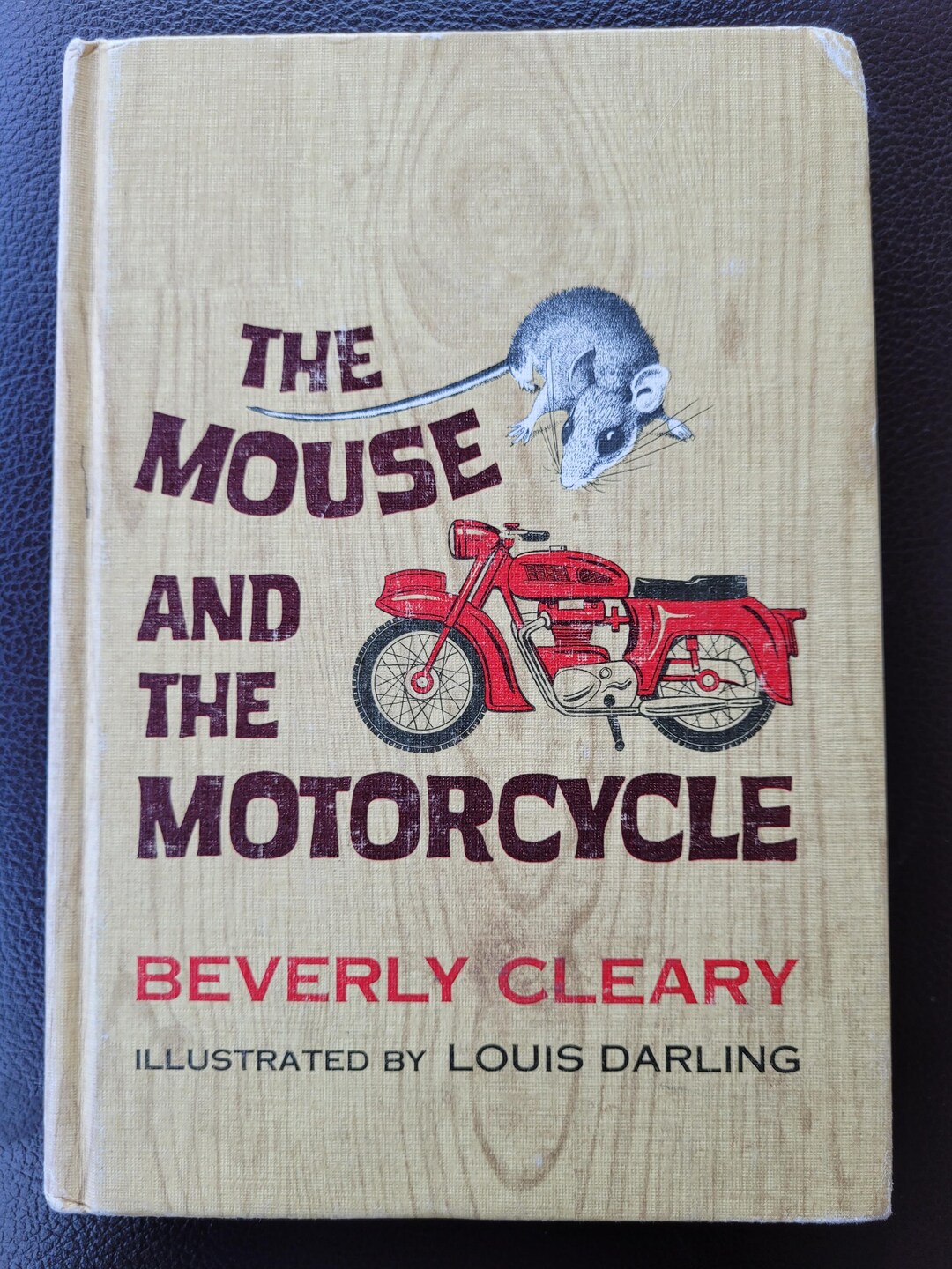 Hardback Beverly Cleary the Mouse and the Motorcycle Book, Illustrated ...