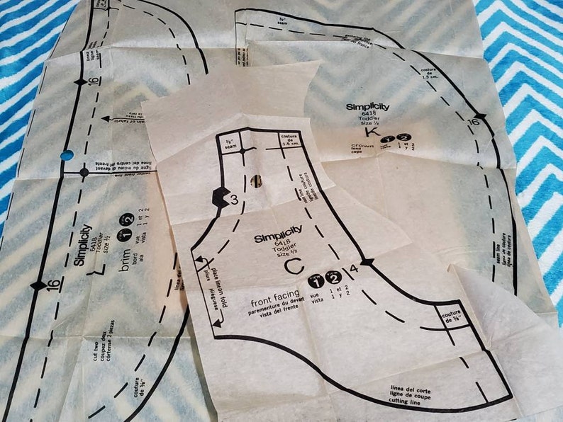 PARTIALLY CUT: Simplicity 6418 Pattern, Toddler/infants' Playsuit, Bell ...