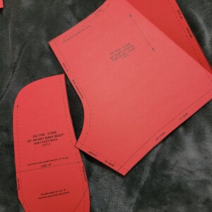 The Doll Inc Artworks Pattern DA 1160 & Body Pattern DA 1165, Baby ...