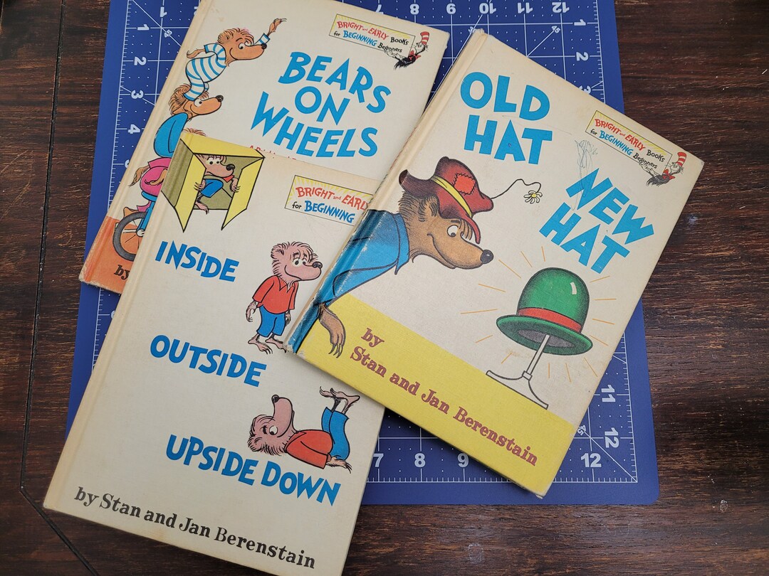 First Edition Berenstain Bears Books, Old Hat New Hat Book, Bears on ...