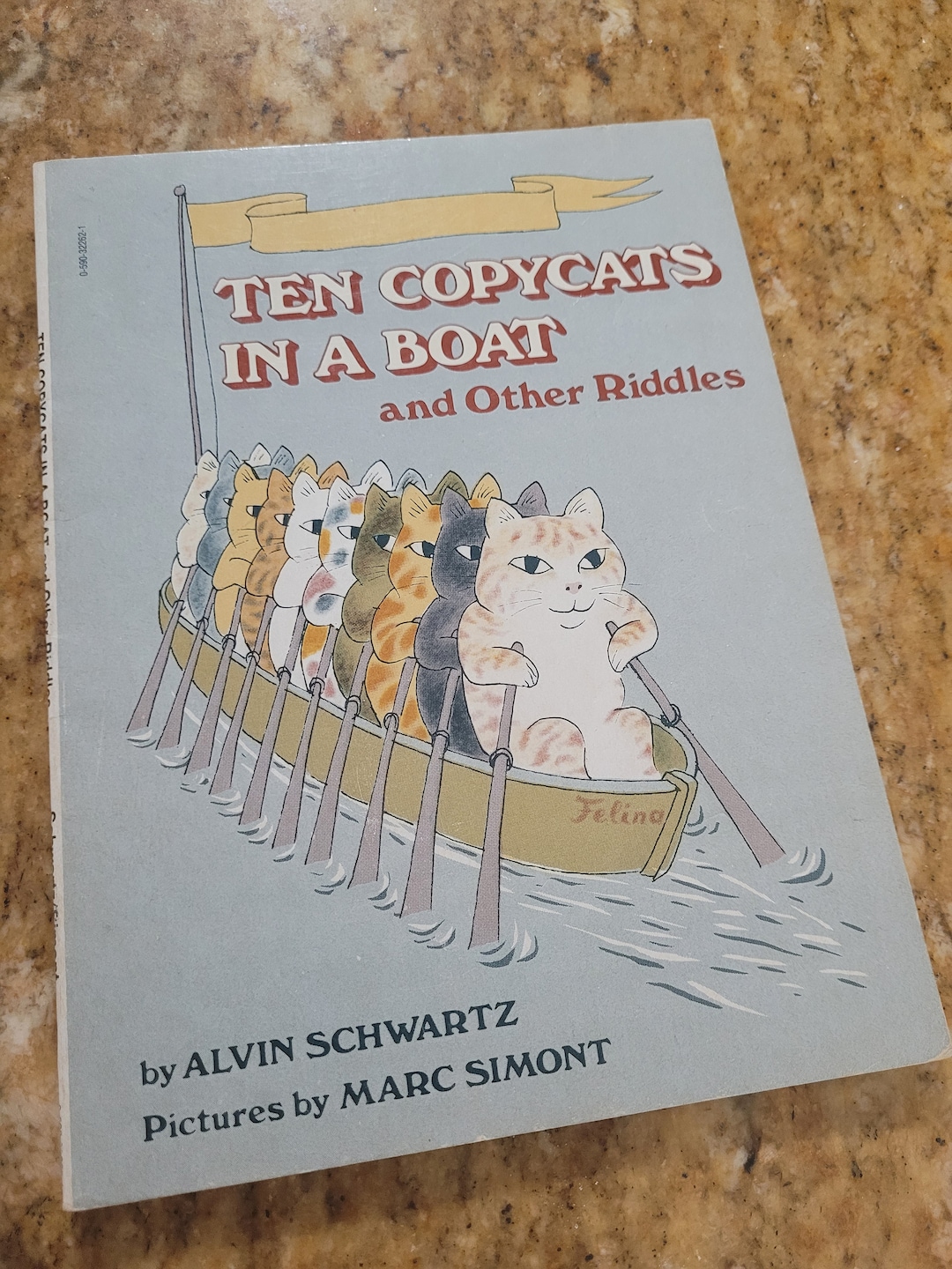 Ten Copycats in a Boat and Other Riddles by Alvin Schwartz, Pictures by ...