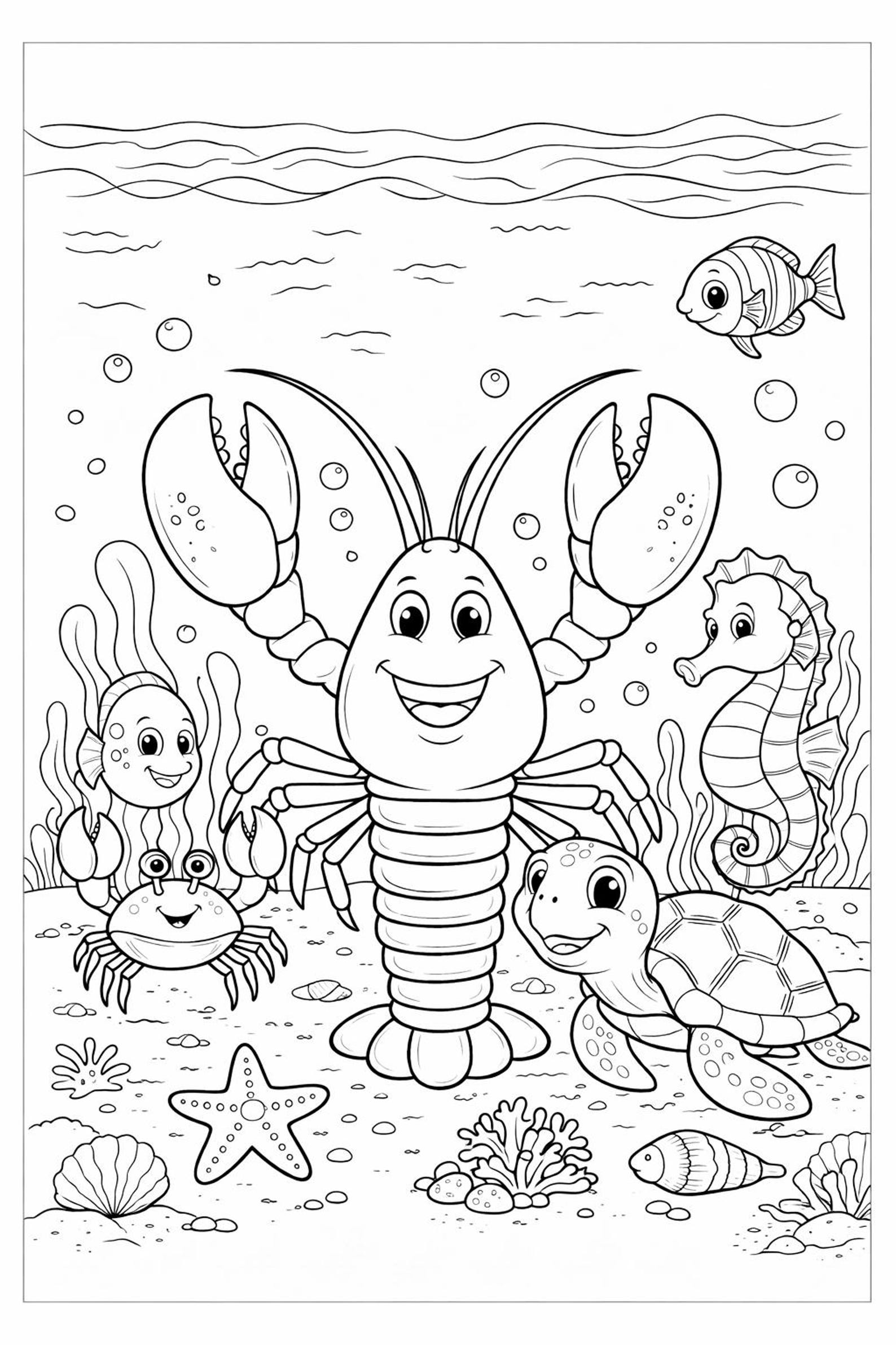 Kids Summer Fun Coloring Pages 5 Digital Images Bundle - Etsy