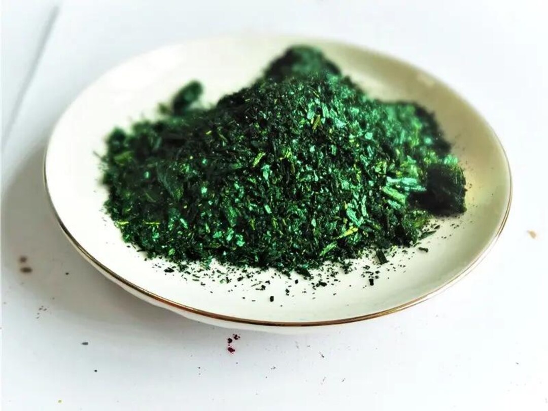 Poudre basique vert malachite pour textile, peinture, autre, colorants ...