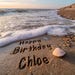 Personalized Birthday Sand Writing Coastal Print (digital Download) - Etsy