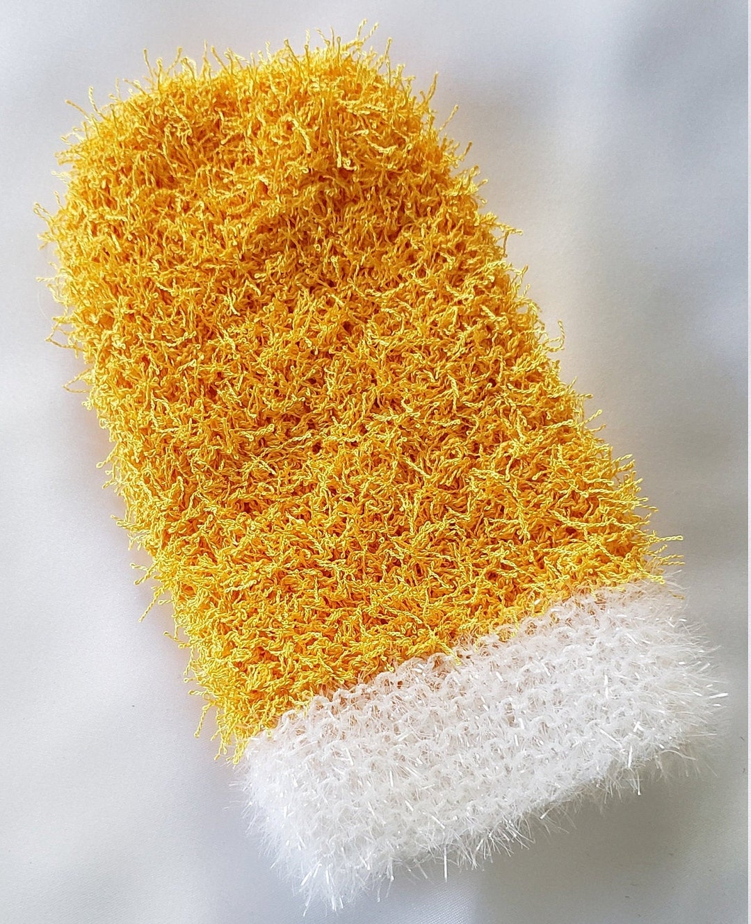 Handmade Knit Scrubbing Polishing and Cleaning Scrubby Mitt - Etsy