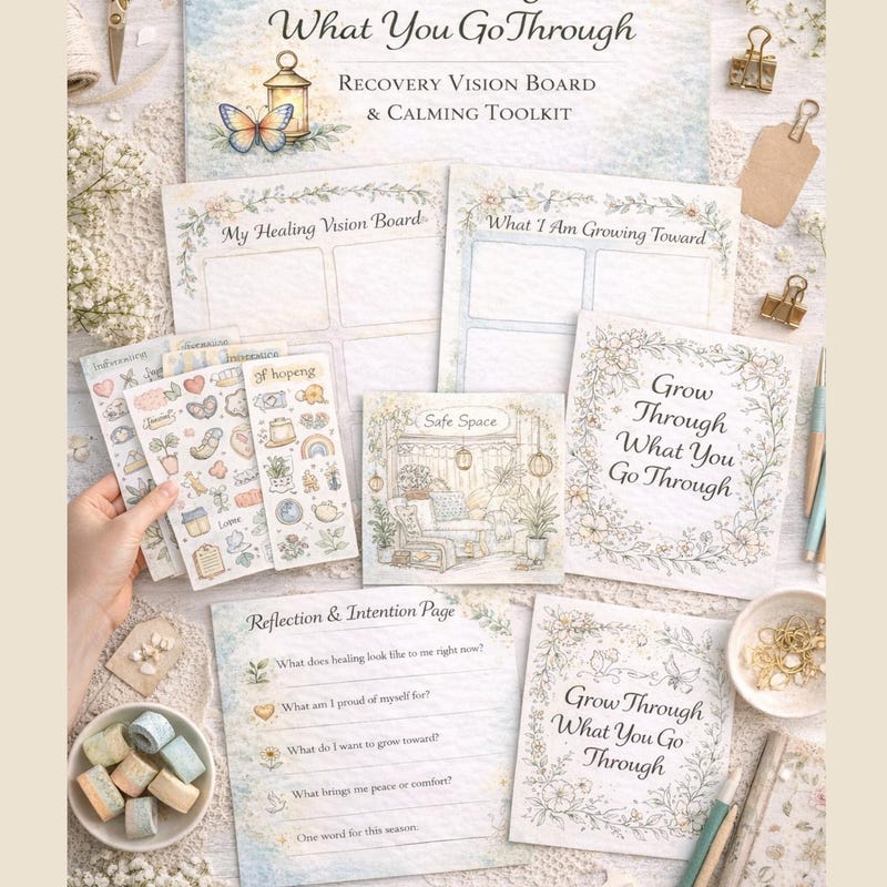 Recovery Vision Board - Etsy