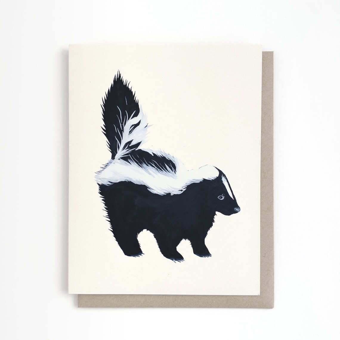 Skunk Card - Etsy