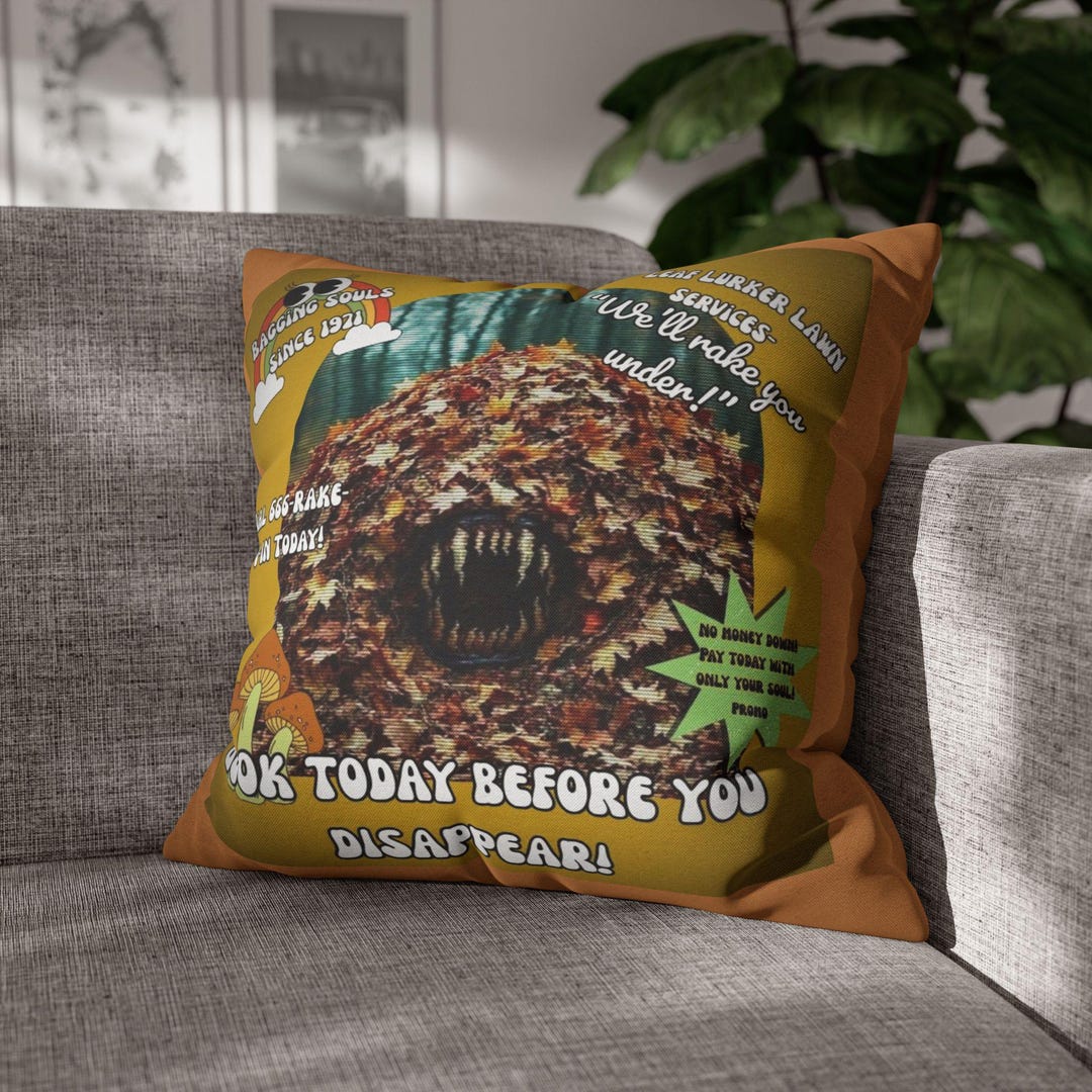 Autumn Leaf Monster Kitsch Horror Limited Edition Eco-friendly ...