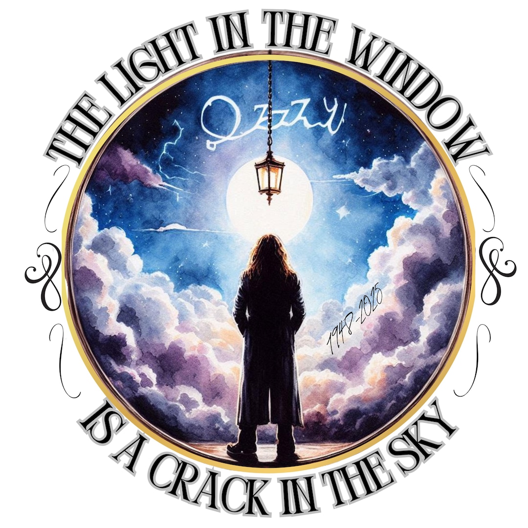 Ozzy Osbourne "no More Tears" Lyrics Shirt: Prince of Darkness Rock ...