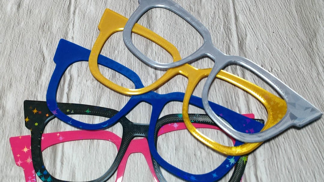 3D Finished Glasses Toppers - 15 Different Styles Available - A Rainbow ...