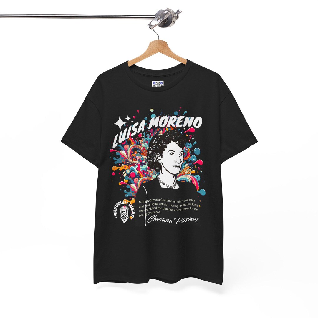 Luisa Moreno T-shirt: Chicana Hero Tee - Unisex Heavy Cotton - Etsy