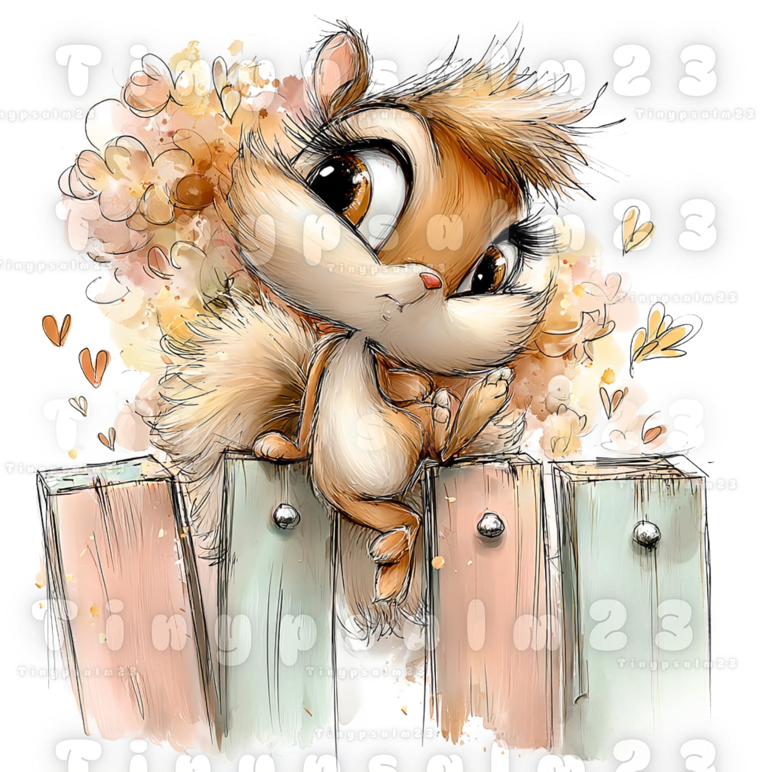 Hand Designed Woodland Friends – 16 Pngs | Woodland Clipart Bundle ...