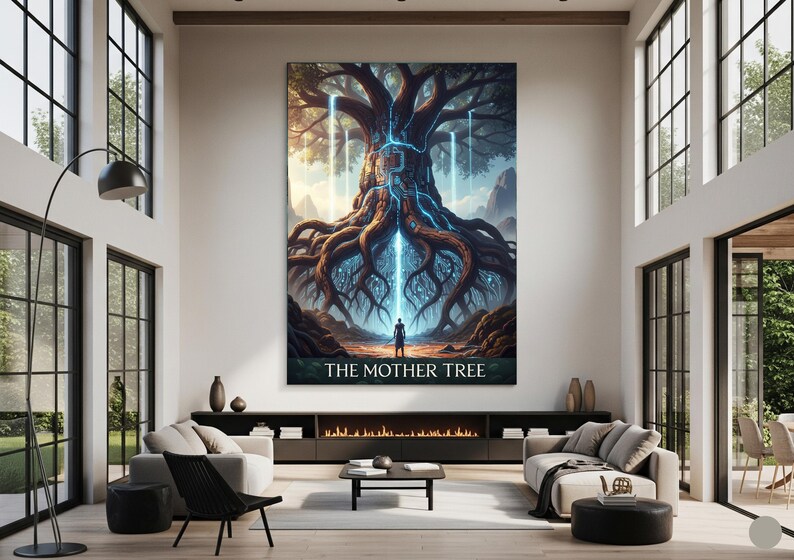 Set of 10 Biophilic Sci-fi Posters | Futuristic Solarpunk Wall Art ...