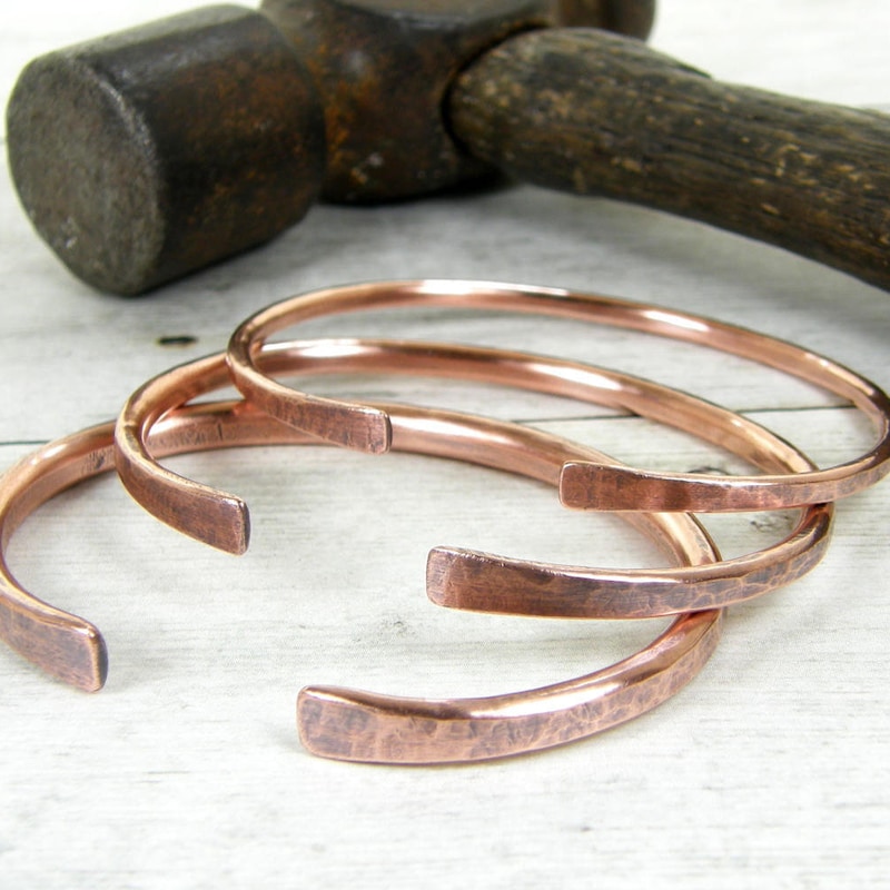 Copper Wire Bracelet - Etsy