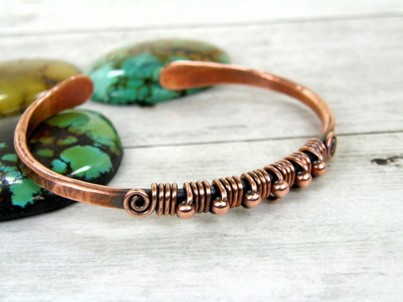 Ultimate BOHO Bangle Wire Wrap Bangle Handmade Jewelry - Etsy