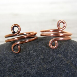 Infinity Wire Ring Copper Wire Wrap Ring Copper Ring Womens - Etsy