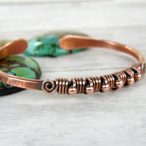 Ultimate BOHO Bangle Wire Wrap Bangle Handmade Jewelry - Etsy