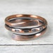 Rustic Copper Ring, Womens Copper Ring, Copper Patina Wire Ring, Boho ...