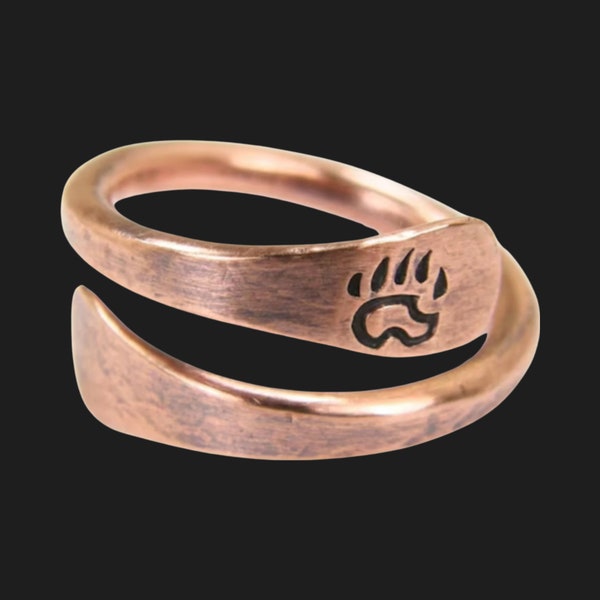 Bear Claw Ring - Etsy