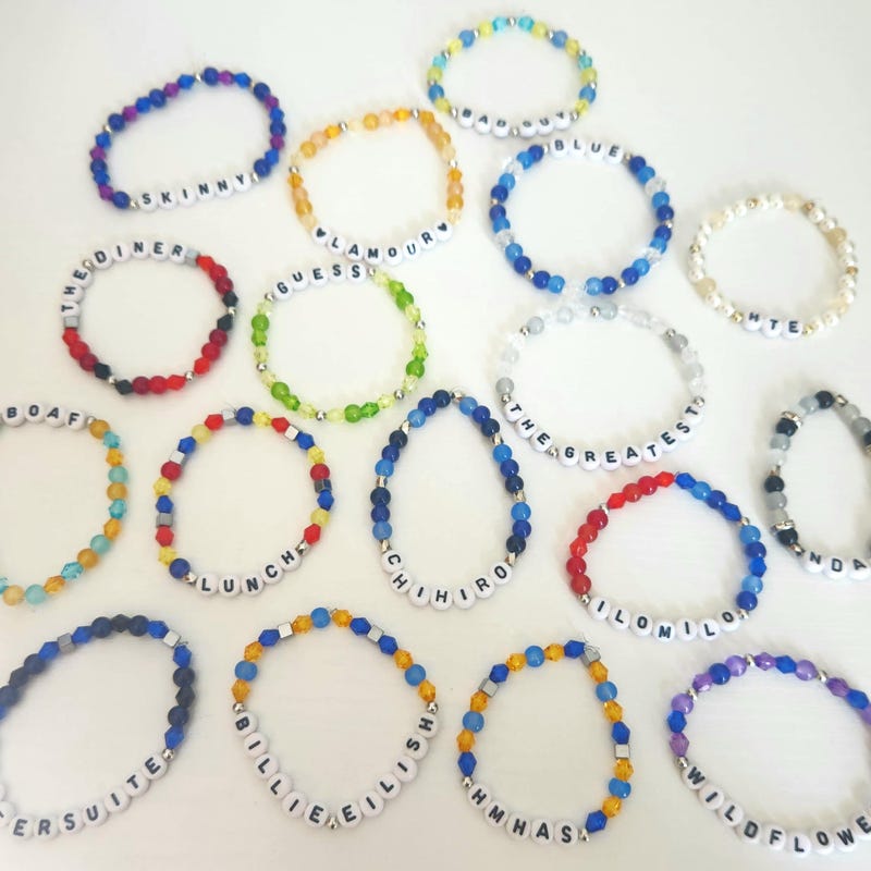 Billie Eilish Bracelets. - Etsy