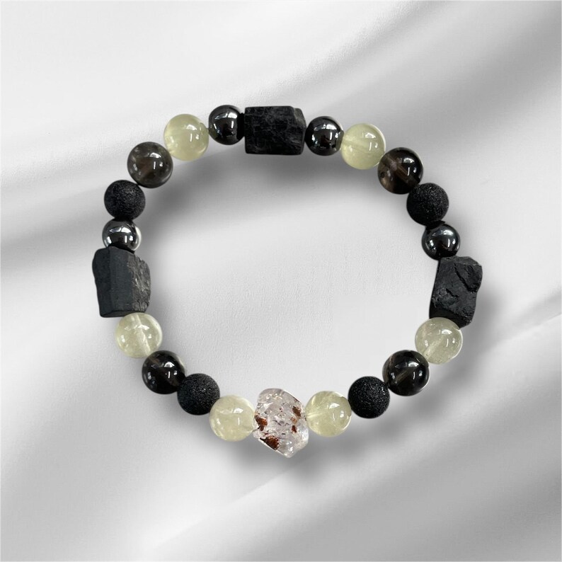 High-frequency Mixed Meteorite Bracelet Featuring Sirius Metorite ...
