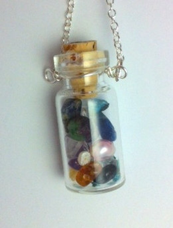 Positive Energy Healing Stone Amulet Health Necklace | Etsy