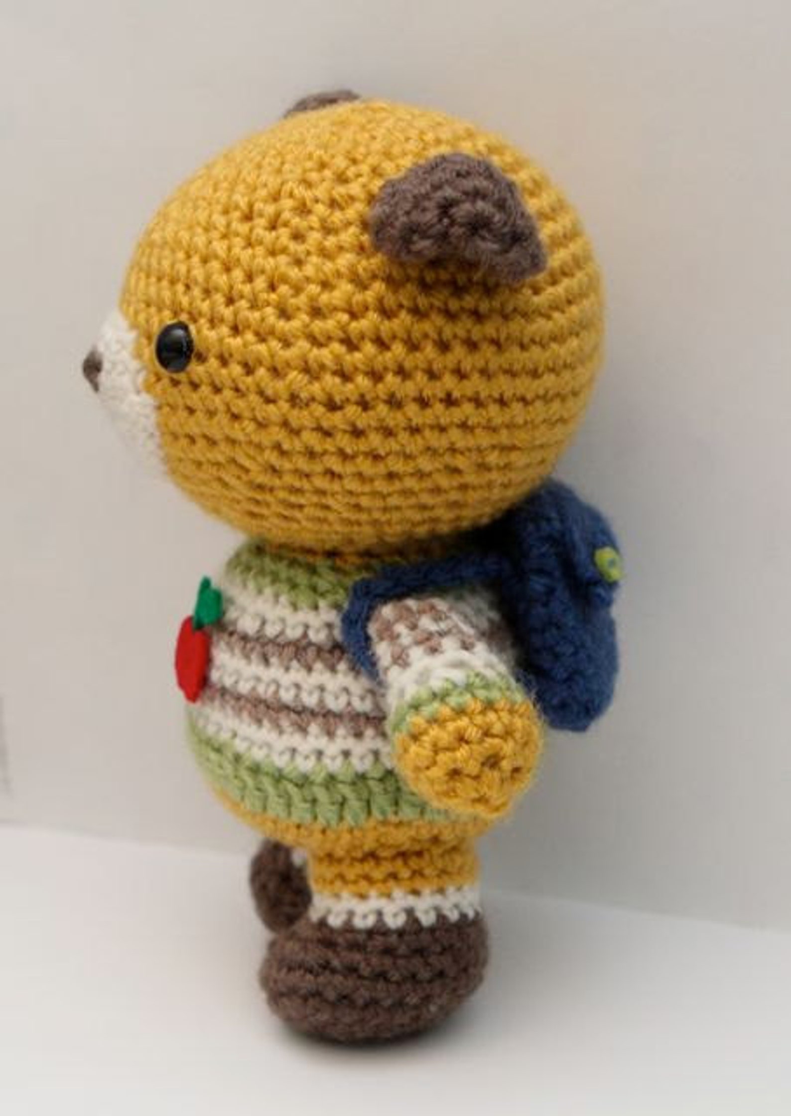 Amigurumi Crochet Pattern Fuji Bear - Etsy