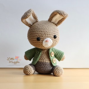 Amigurumi Crochet Pattern Benjamin the Bunny - Etsy