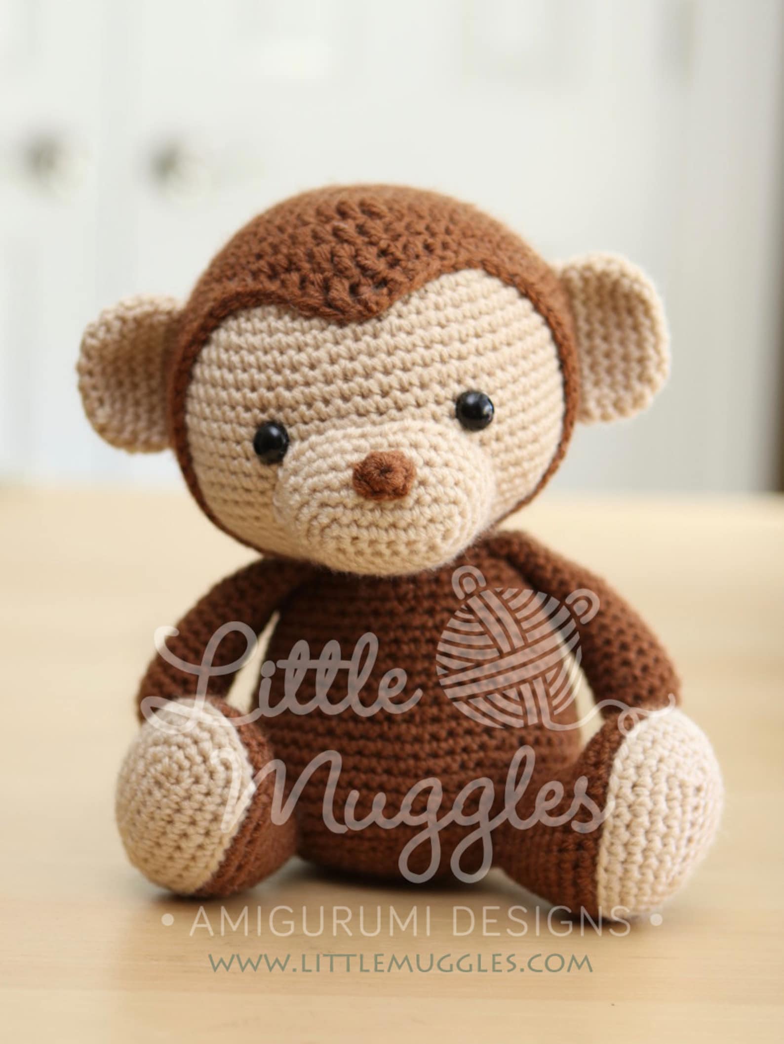 Amigurumi Crochet Pattern Miles the Monkey | Etsy