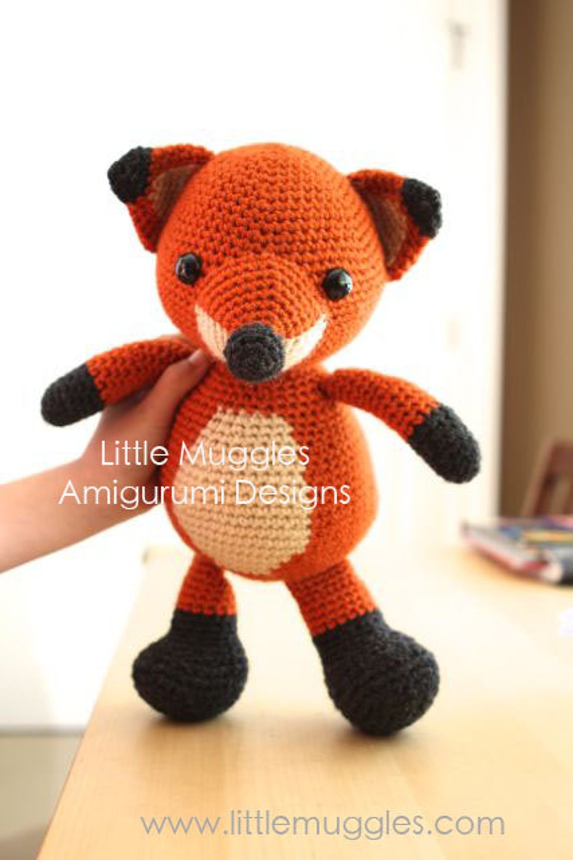 Amigurumi Crochet Pattern Chester the Fox - Etsy